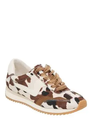 Dolce Vita Dolce Vita Suede Sneakers Cocoa Calf Hair
