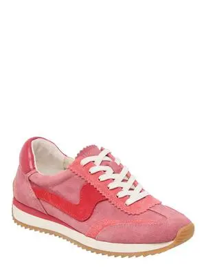Dolce Vita Dolce Vita Suede Sneakers Coral Multi Suede