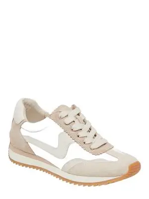 Dolce Vita Dolce Vita Suede Sneakers Ivory Multi Nylon