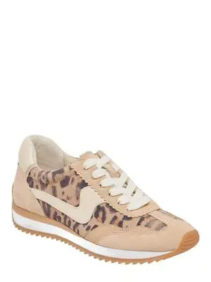 Dolce Vita Dolce Vita Suede Sneakers Light Leopard Suede