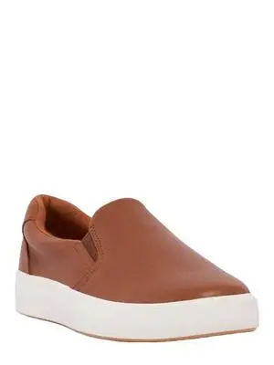 Keds® Pursuit Leather Slip-on Sneaker - Cognac Leather
