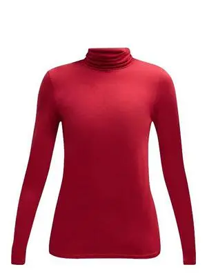 Majestic Filatures Majestic Filatures Soft Touch Long Sleeve Turtleneck Rubis