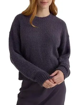 Bella Dahl Drop Shoulder Sweater - Galaxy Smoke