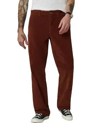 Joe's Jeans Relaxed Corduroy Trousers - Mocha Bisque