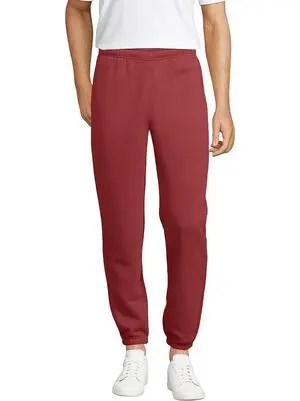 LANDS' END Lands' End Fleece Back Sweatpants Nautical Red