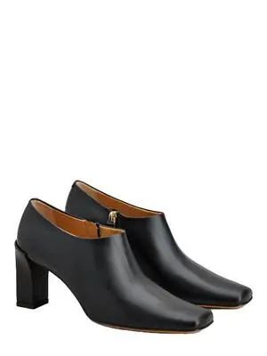 TOD'S Square Toe Bootie - Palissandro