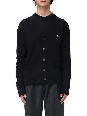 VIVIENNE WESTWOOD V-neck Buttoned Cardigan - Black