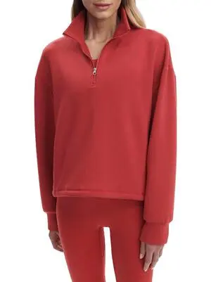 Varley Sian Spacer Half Zip Pullover - Lava Falls