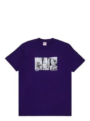 Supreme Mister Cartoon Pow Tee Shirt - Purple