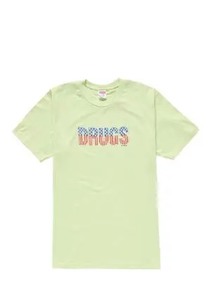 Supreme Drugs Tee Shirt Pale Mint
