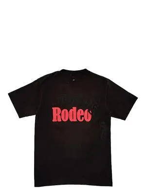TRAVIS SCOTT Cactus Jack X Sp5der Days Before Rodeo I Tee Shirt - Black