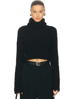 Saint Laurent Turtleneck Sweater - Noir