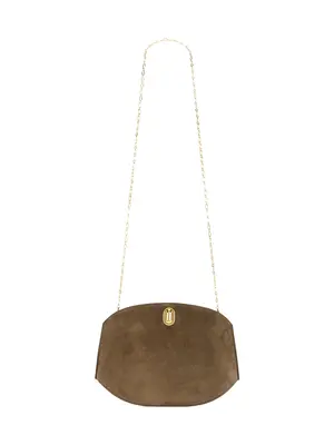 Savette The Tondo Chain Crossbody Bag - Mink
