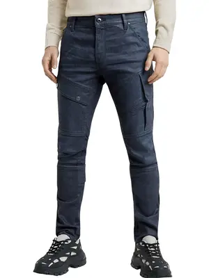G-star Raw Airblaze 3d Skinny Jeans - Worn In Polar Clouds