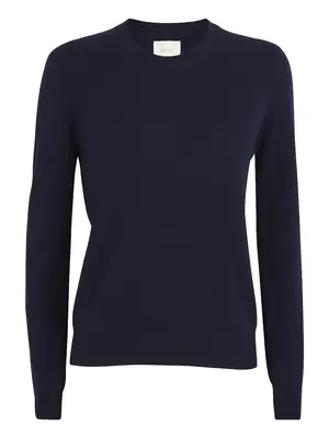 Harrods Cashmere Crew-neck Sweater - Navy