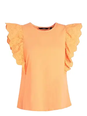 Vero Moda Organic Cotton Top - Mandarin