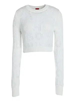 Hugo Knitted Sweater - White