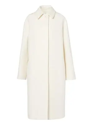 FFORME Jamie Virgin Wool Coat - White