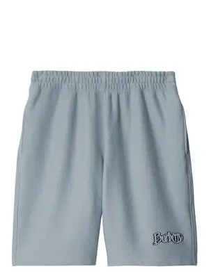 Burberry Logo-printed Shorts - Blue