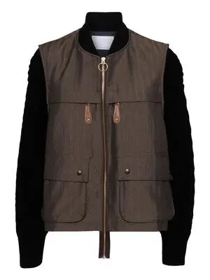 Kolor Double-layered Jacket - Brown