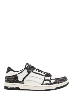 Amiri Bandana Denim Sneakers - Black