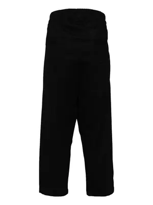 THOM KROM Elasticated Waistband Track Pants - Black