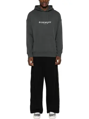 Givenchy Logo-print Hoodie - Black