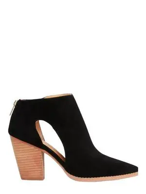 BELLE & BLOOM Belle & Bloom Midnight Special Suede Ankle Boots Black