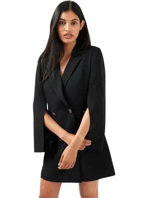 BELLE & BLOOM Blazer Mini Dress - Black
