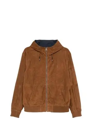 Polo Ralph Lauren Reversible Hooded Jacket - Brown