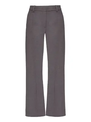 Valentino Garavani Compact Drap Trousers - Grey
