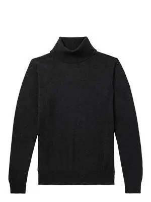 Loro Piana Cashmere Rollneck Sweater - Gray