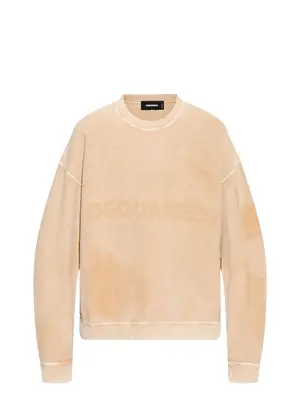 Dsquared2 Logo-print Sweatshirt - Neutrals