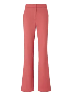 GENNY High-waist Flared Trousers - Pink