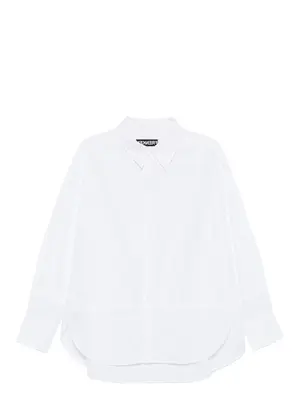 FRENKEN Sterling Cotton Poplin Shirt - White