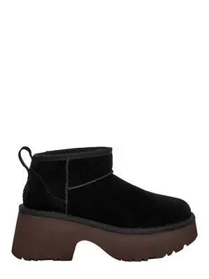 UGG Classic Ultra Mini New Heights Boots - Black