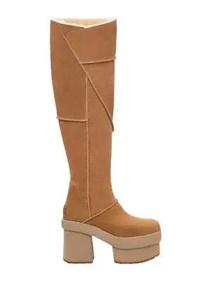 UGG New Heights Platform Xtra Boots - Chestnut