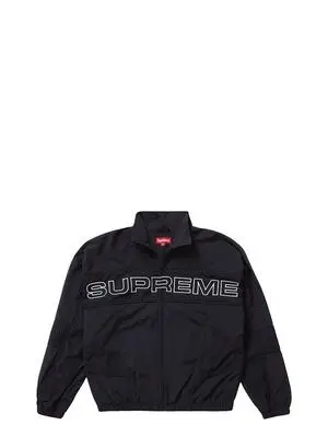 Supreme Jacquard Panel Track Jacket - Black