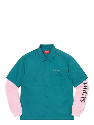 Supreme Thermal Work Shirt 'work - Green