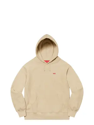 Supreme Supreme Small Box Hooded Sweatshirt Tan