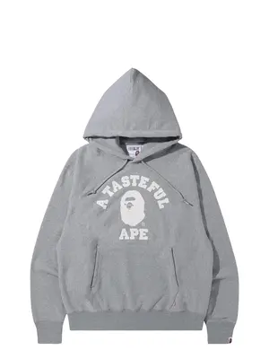 A BATHING APE X Jjjjound College Hoodie - Grey