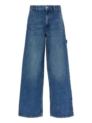 MARANT ETOILE Solene Wide-leg Jeans - Blue