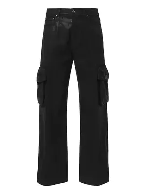 Amiri M65 Baggy Cargo Jeans - Black
