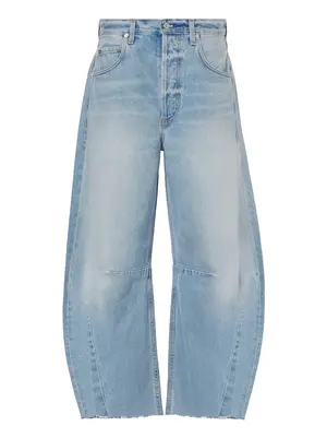 Citizens Of Humanity Horseshoe Barrel Leg Jeans - Blue