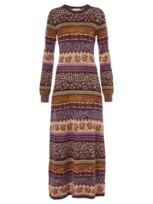 Ulla Johnson Paloma Jacquard Maxi Dress - Multicoloured