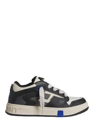 REPRESENT Leather Reptor Low-top Sneakers - Black