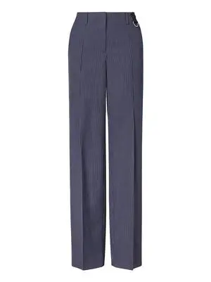 Tory Burch Crepe Pant - Tory Navy/white