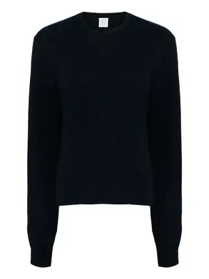 TOTÊME TOTEME Cropped Crew Neck Jumper