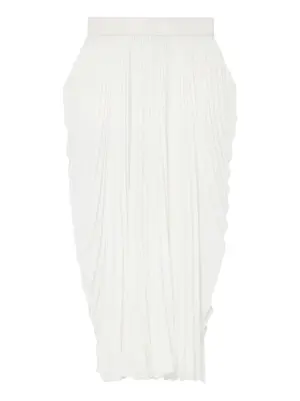 Stella McCartney Pleated Maxi Skirt - Neutrals