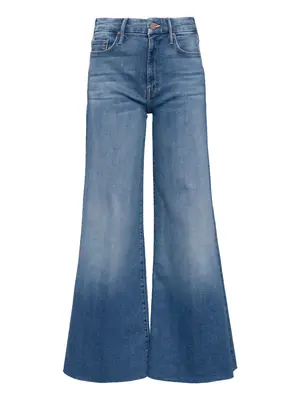 MOTHER The Roller Fray Jeans - Blue